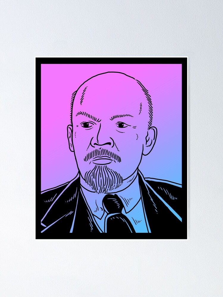 "Vladimir Lenin Vaporwave Pastel Goth Aesthetic" Poster for Sale by ...