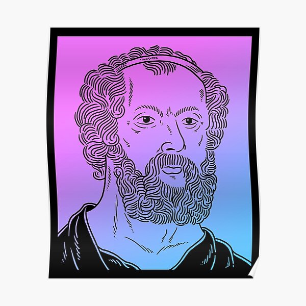 "Homer Vaporwave Pastel Goth Aesthetic" Poster by dinosareforever ...