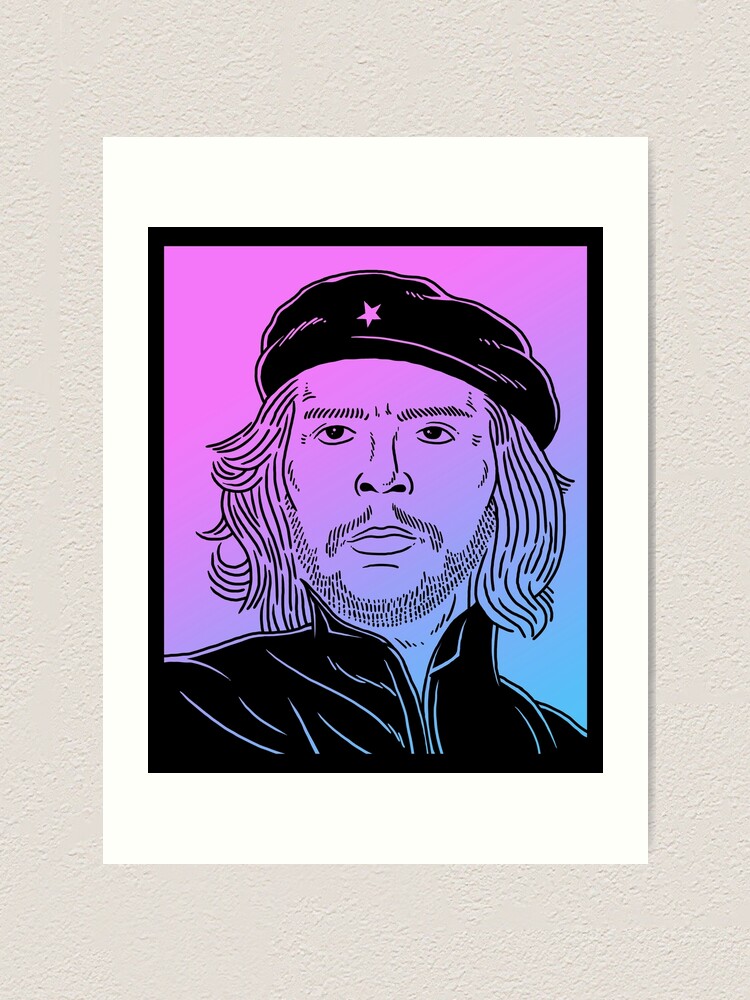 "Che Guevara Vaporwave Pastel Goth Aesthetic" Art Print by ...