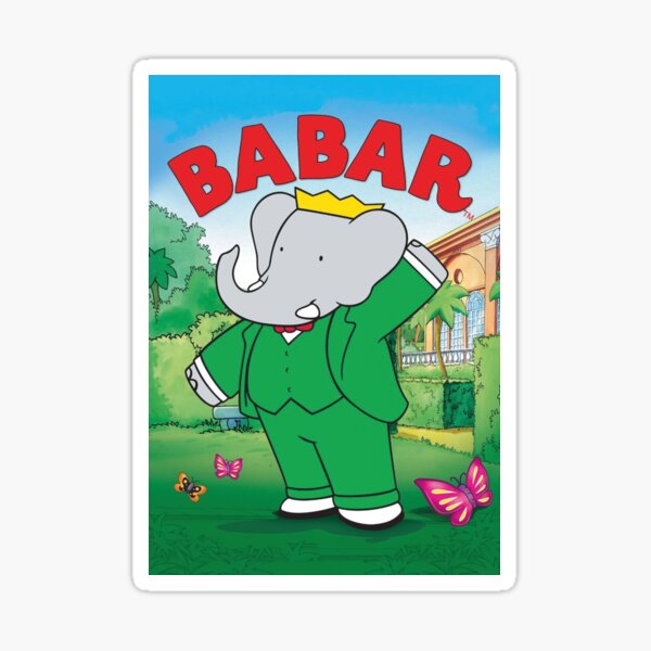 Babar Stickers | Redbubble