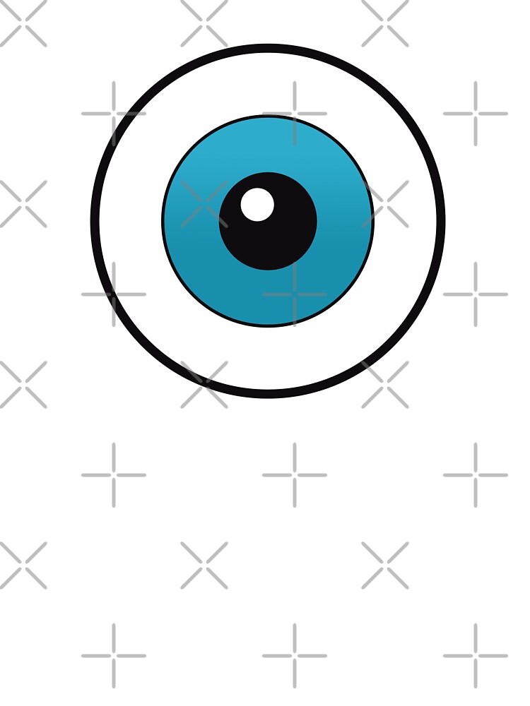 Blue Eyes Drawing For Kids