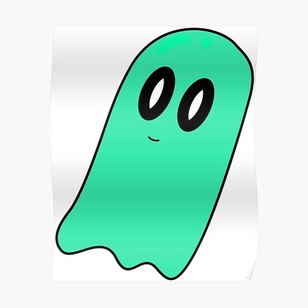 "Cute Little Blob" Poster by B-E-A-Seven | Redbubble