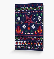 Satanic Greeting Cards | Redbubble