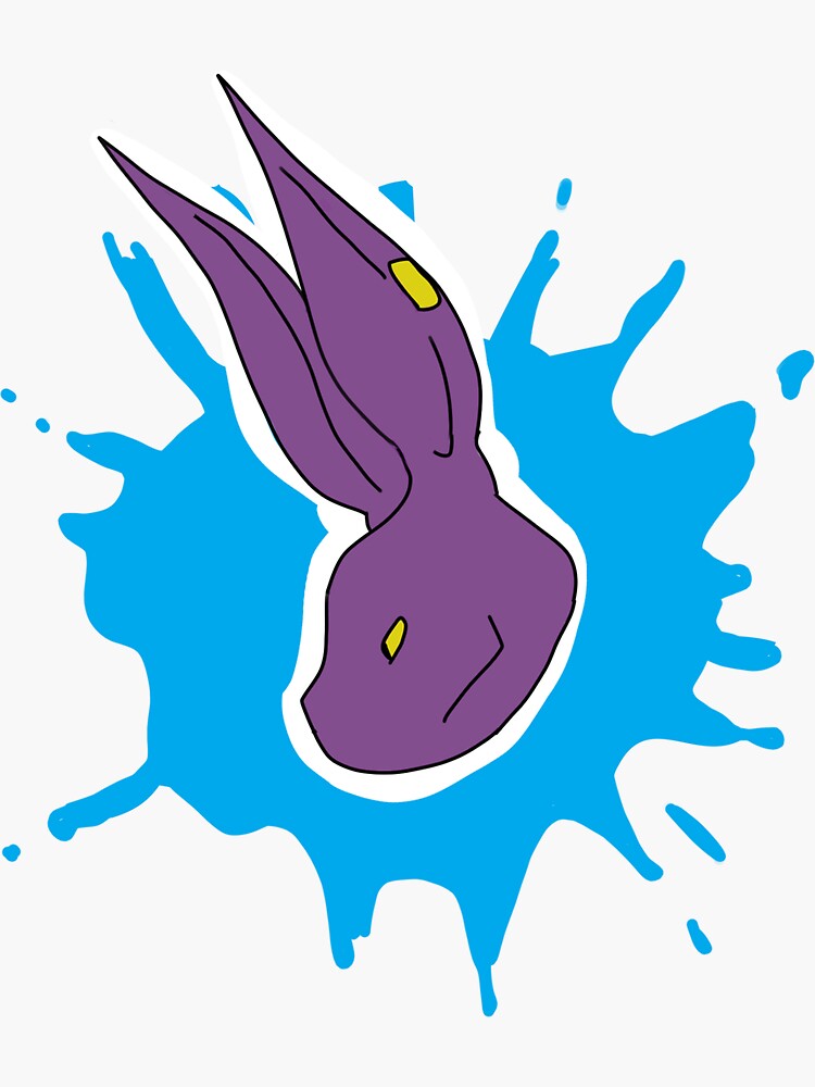 "Chibi God of destruction" Sticker for Sale by KNTH-GOLDYKEN | Redbubble