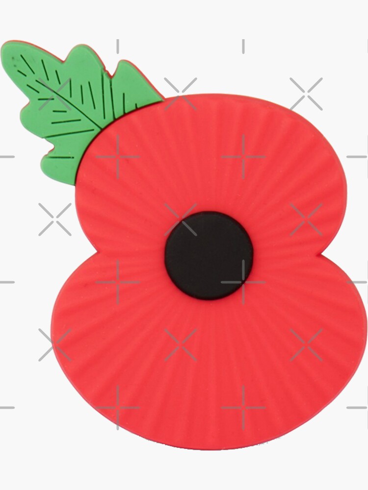 "Poppy Day" Sticker for Sale by bubacf | Redbubble