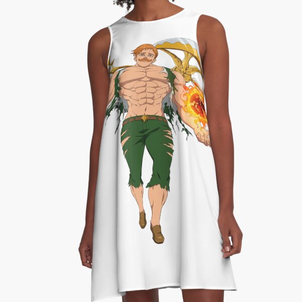 "Escanor - Nanatsu no Taizai" A-Line Dress for Sale by Annuar | Redbubble