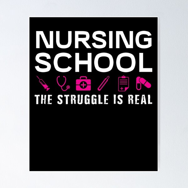 Nursing School Motivation Posters for Sale | Redbubble