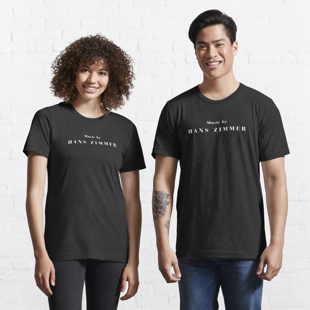 "Music by Hans Zimmer" T-shirt for Sale by AgustiLopez | Redbubble ...