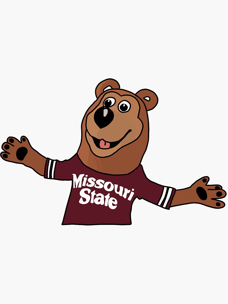 "Boomer Bear - MSU" Sticker for Sale by Molski | Redbubble