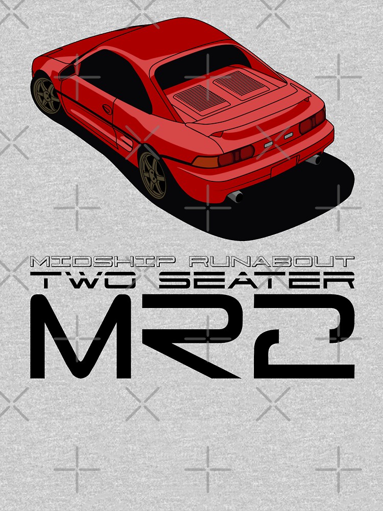 "MR2 SW20" T-shirt for Sale by AutomotiveArt | Redbubble | mr2 t-shirts ...