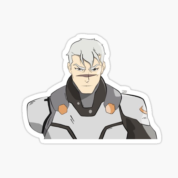 "Shiro Season 7 - VLD" Sticker for Sale by daysiasdoodles | Redbubble