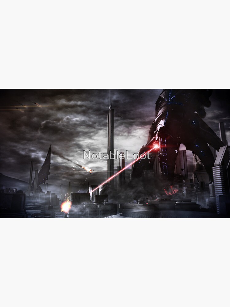 "Mass Effect - Reapers" Sticker for Sale by NotableLoot | Redbubble