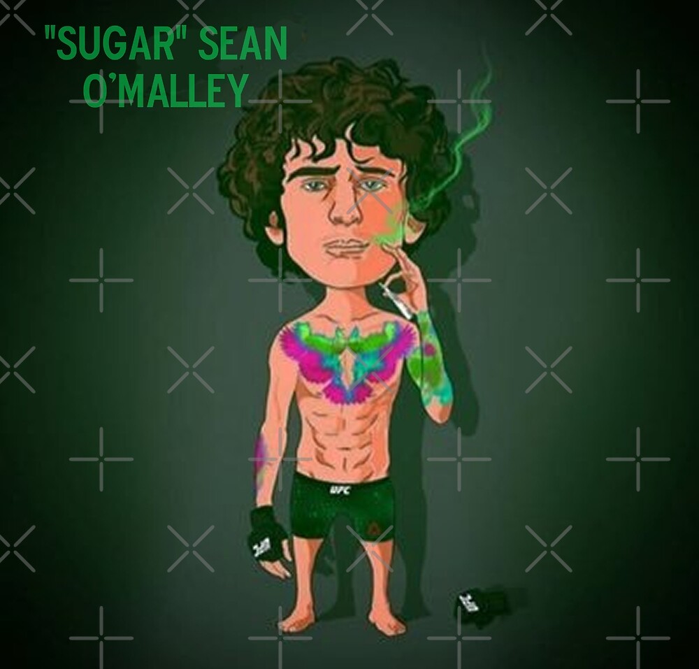 "Sugar Sean O Malley Ufc Fighter Blunt Smoking Art" by Desire-inspire ...