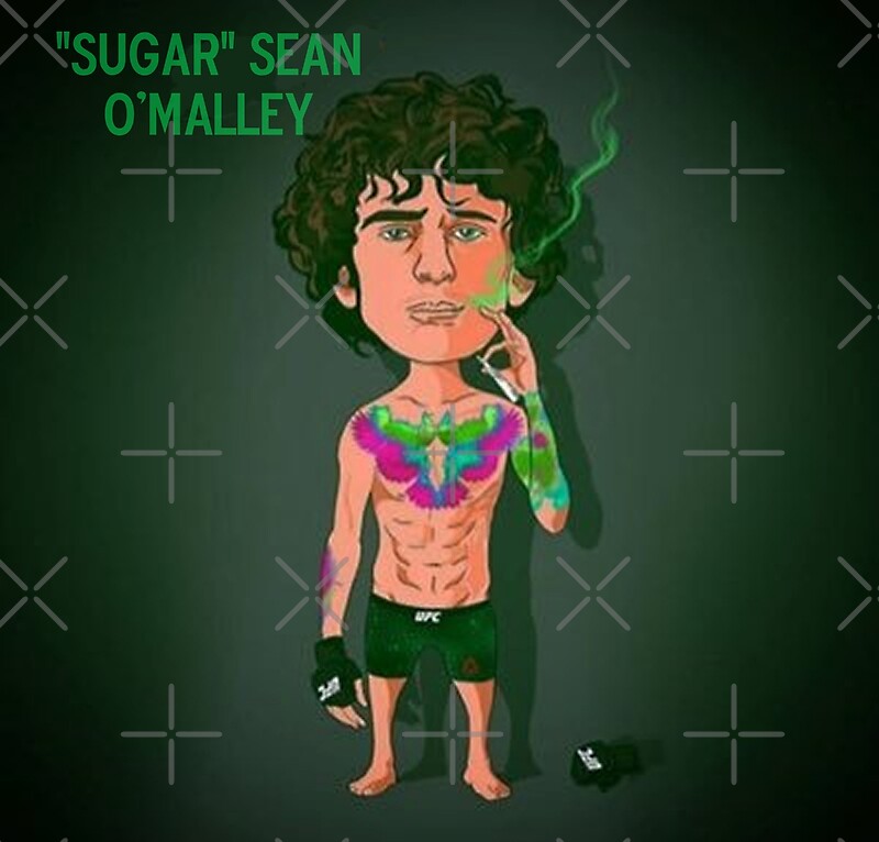 "Sugar Sean O Malley Ufc Fighter Blunt Smoking Art" by Desire-inspire ...
