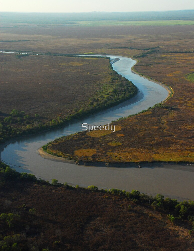 "Alligator River meander, Kakadu NP, NT" by Speedy | Redbubble