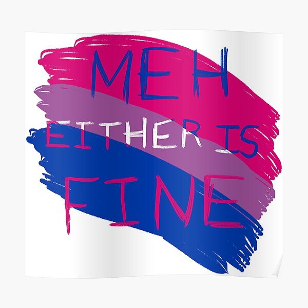 Bi Posters | Redbubble