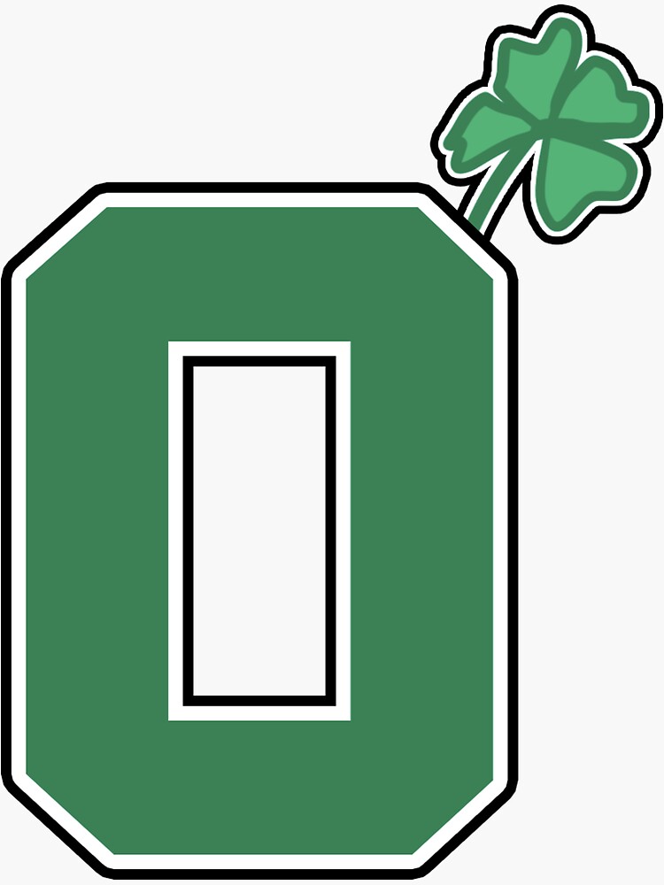 "Lucky 0 Jayson Tatum" Sticker for Sale by RTurnerDesigns | Redbubble