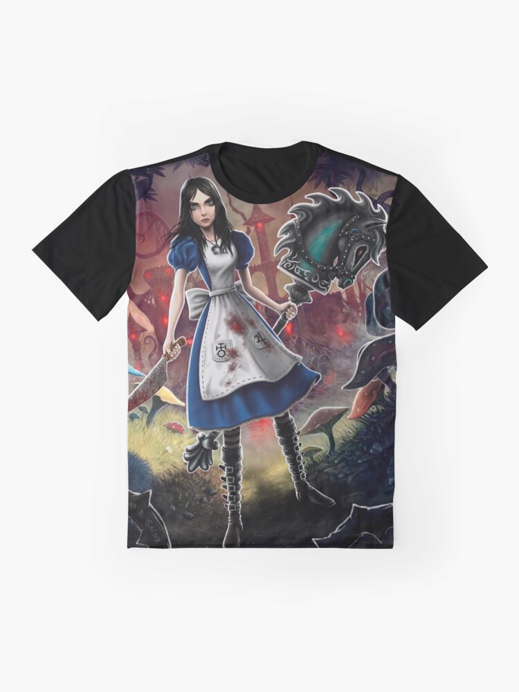 "Alice Madness Returns!" Graphic T-Shirt by DavidRSainz | Redbubble