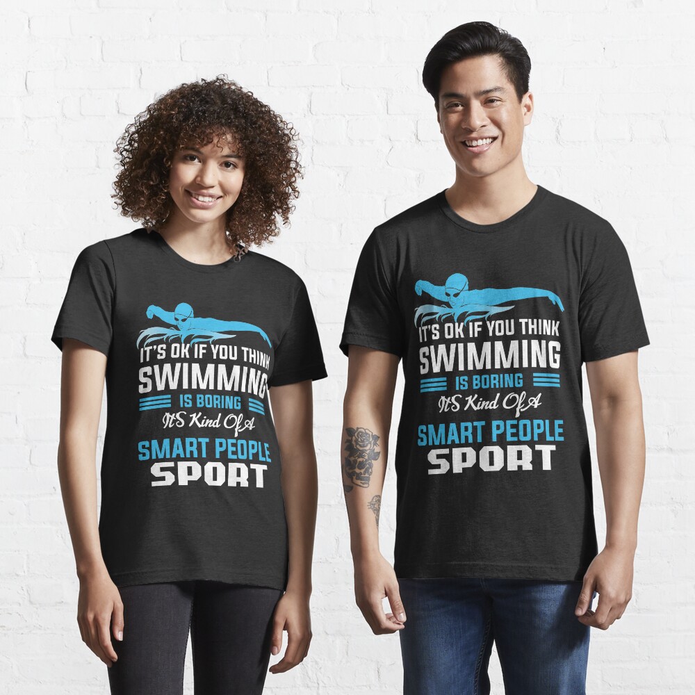 "Swimmer swimming pool dive sport tournament gift" T-shirt for Sale by ...