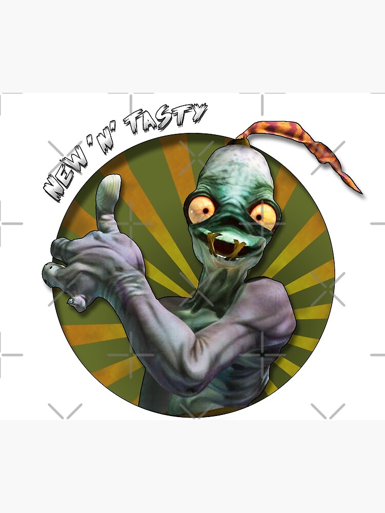 "New 'N' Tasty - Abe's Exoddus - Oddworld" Art Print by Chiposaurus ...