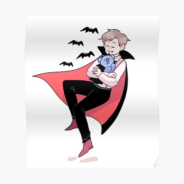"BTS: HALLOWEEN WITH RM & KOYA" Poster by randomsplashes | Redbubble