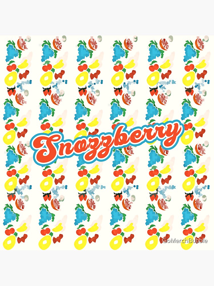 "Snozzberry" Sticker for Sale by GoMerchBubble | Redbubble