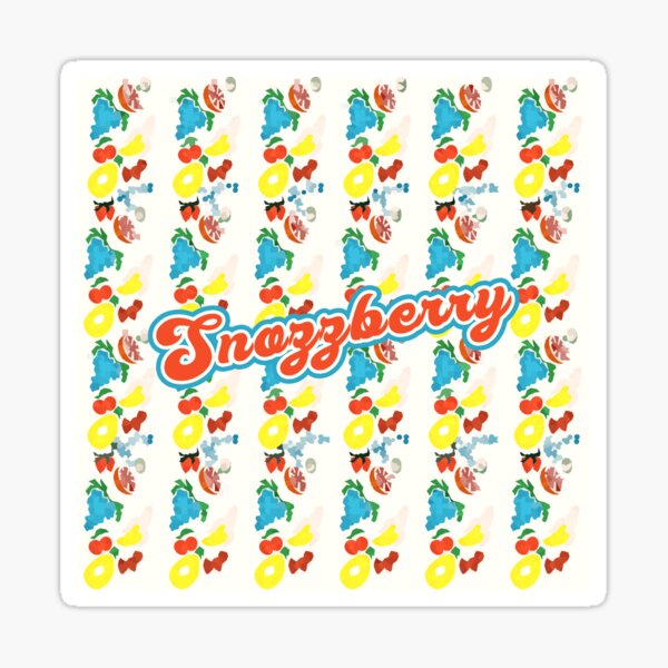 "Snozzberry" Sticker for Sale by GoMerchBubble | Redbubble
