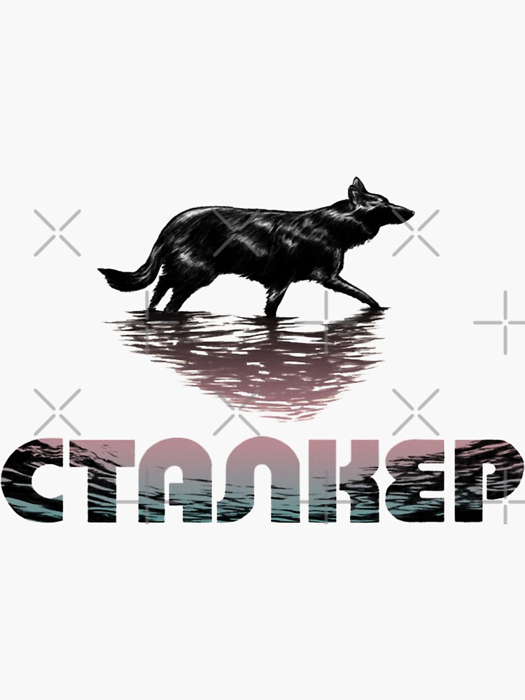 "stalker" Sticker by mohonsed | Redbubble