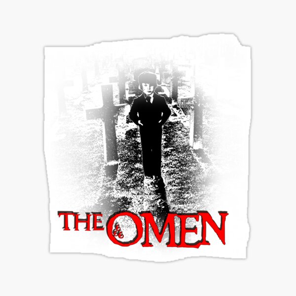"Damien The Omen" Sticker by JulioCampos | Redbubble