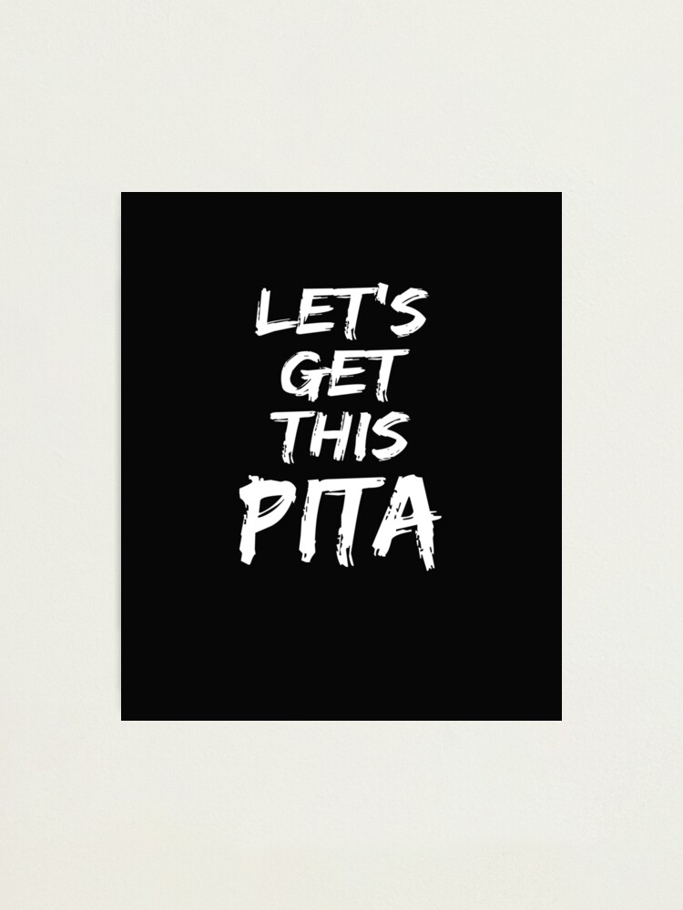 "Greek Pride Lets Get This Bread Pita Meme Memes Greece " Photographic ...