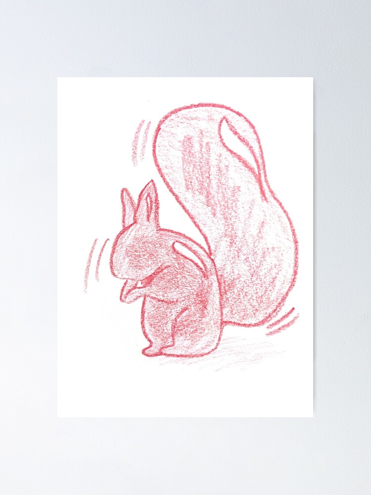 "Gummy Squirrel" Poster by StarrySkyWalker | Redbubble