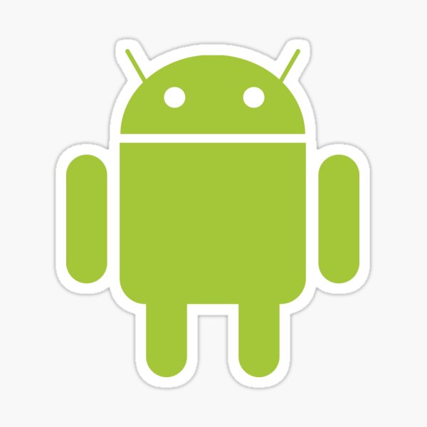 "Android logo" Sticker for Sale by FreakStuff | Redbubble