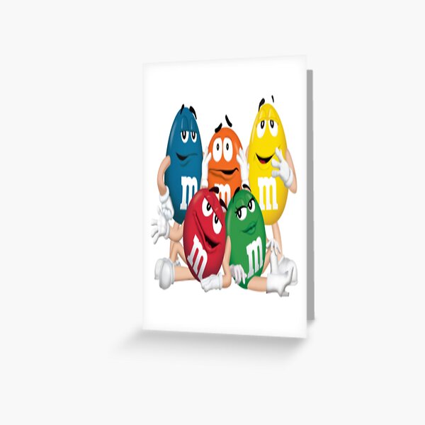 M Ms Greeting Cards | Redbubble