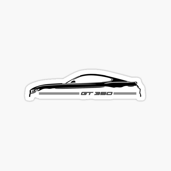"Ford Mustang GT 350 " Sticker for Sale by dylan-rose | Redbubble