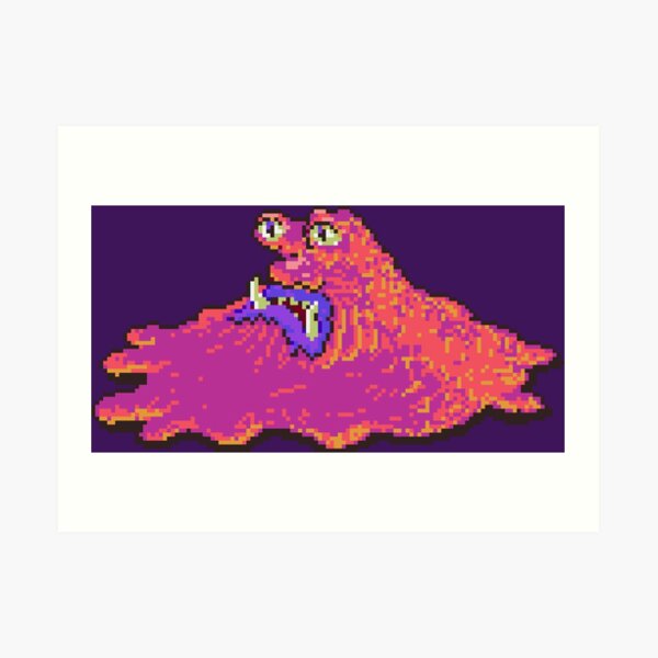 "Earthbound Mother 2 ギーグの逆襲 Master Barf ゲップー" Art Print by wolfelectric ...