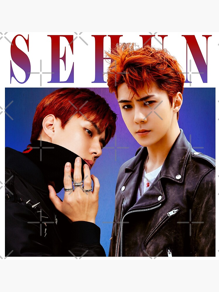 "Sehun" Poster by BENWYATTS | Redbubble