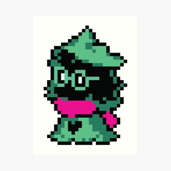 "The Dark Prince Ralsei - DELTARUNE - UNDERTALE " Art Print by Poogz ...