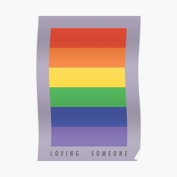 Pride Flag Poster For Sale By Elise G Redbubble