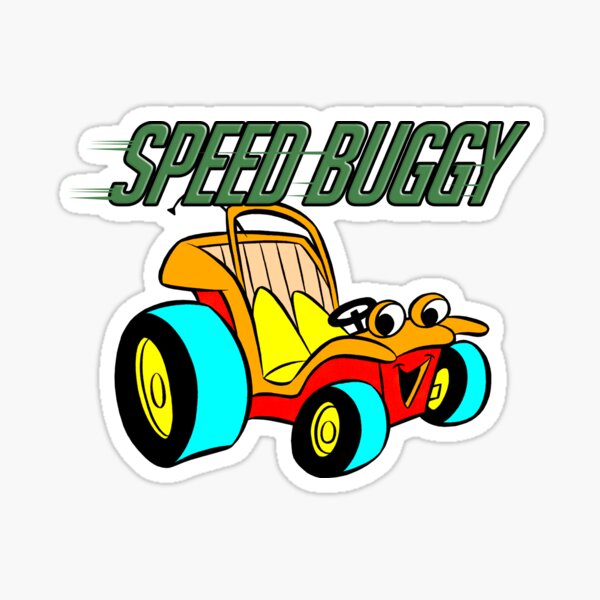 Speed Buggy Stickers | Redbubble