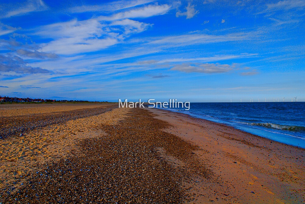 "Great Yarmouth Beach, Norfolk, UK" by Mark Snelling | Redbubble