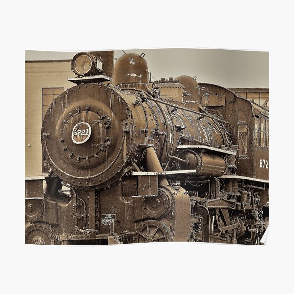 "Old Fashioned Steam Engine" Poster by DougM7 | Redbubble