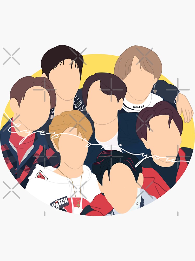 "Got7" Sticker for Sale by sandovalnessy | Redbubble