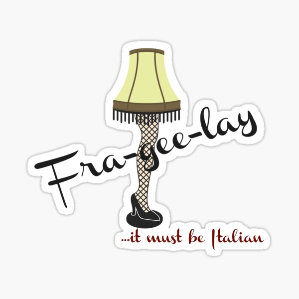 Fragile Must Be Italian Stickers | Redbubble