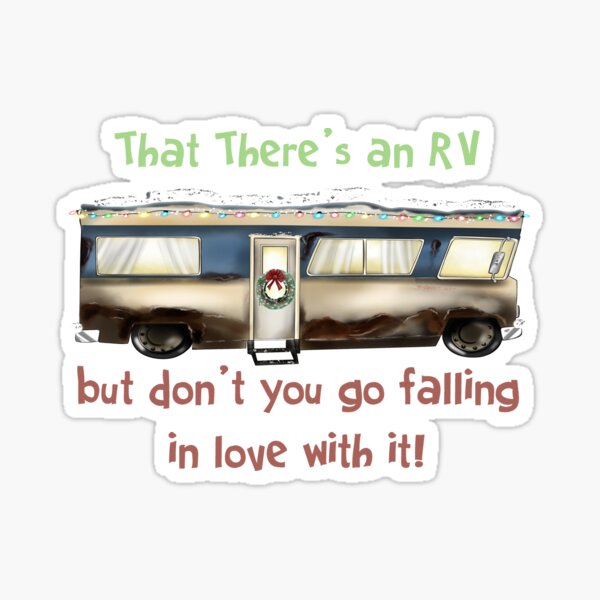 "That There's an RV" Sticker for Sale by tdkenterprises | Redbubble