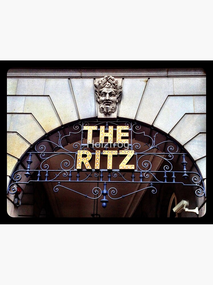 "The Ritz" Poster by Holzfrog | Redbubble