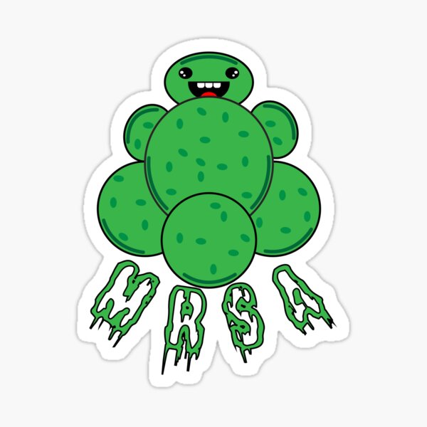 "Cute Anime Cartoon MRSA Microbe" Sticker for Sale by captainhobbyist ...
