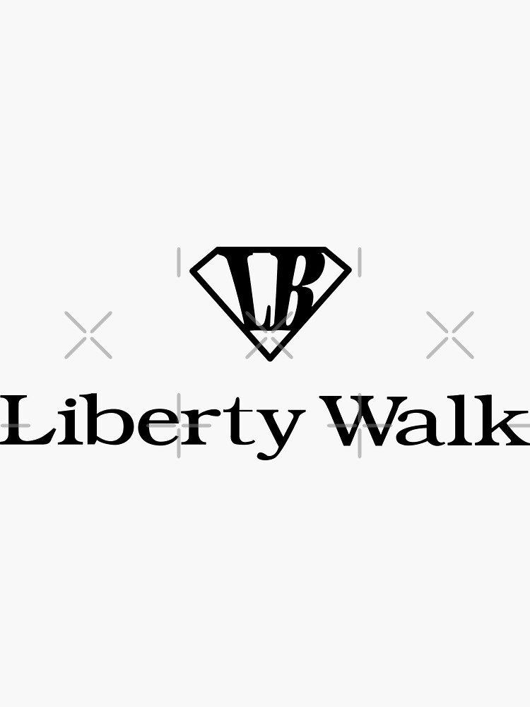 "Liberty Walk Logo" Sticker for Sale by subieliu | Redbubble