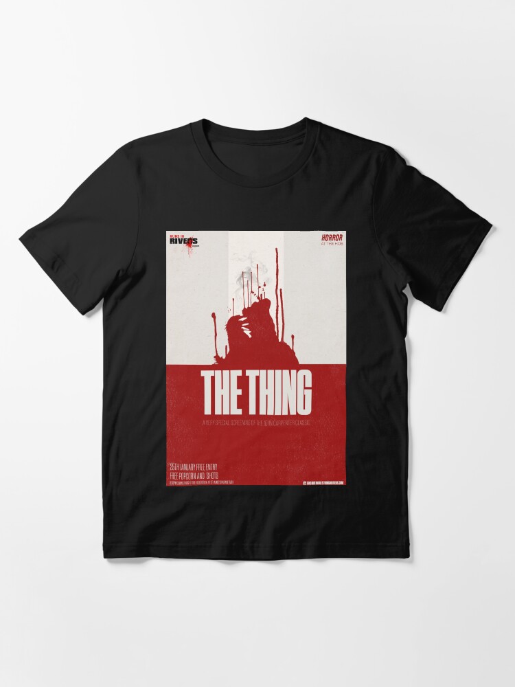 "the thing classic movie poster" T-shirt for Sale by zakmak1999 ...