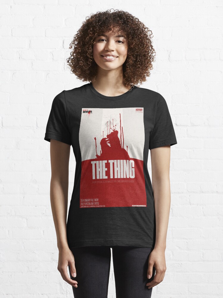 "the thing classic movie poster" T-shirt for Sale by zakmak1999 ...