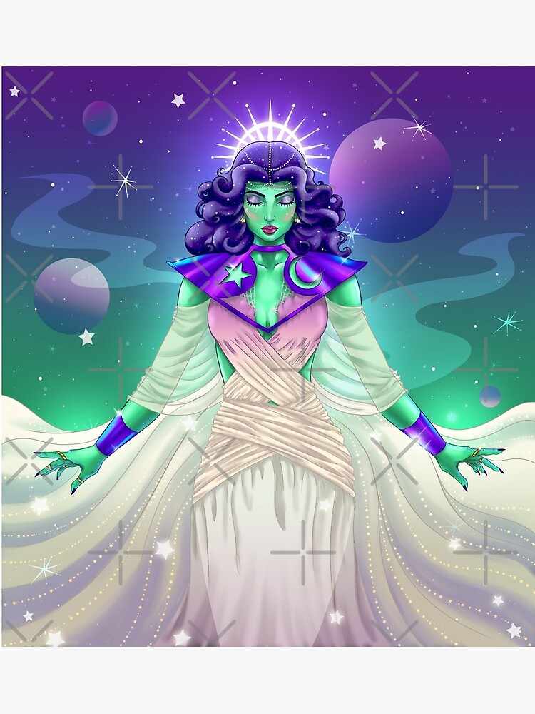 "Star Goddess" Poster by EmeraldSora | Redbubble